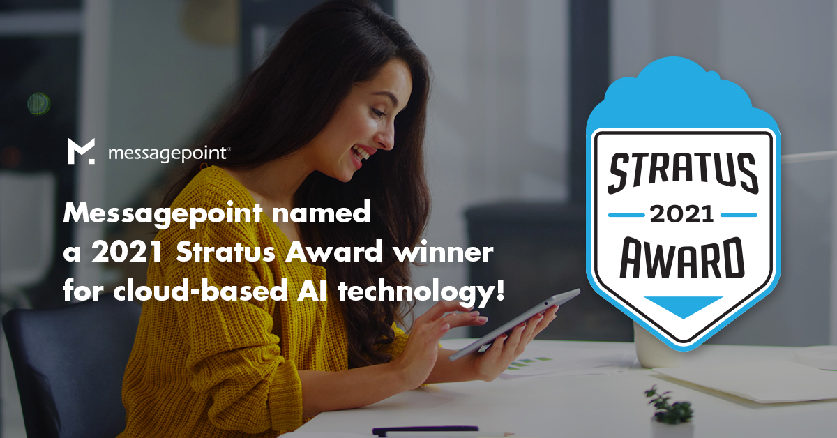 Messagepoint Wins Stratus Award for Cloud-based Artificial Intelligence Technology | Messagepoint